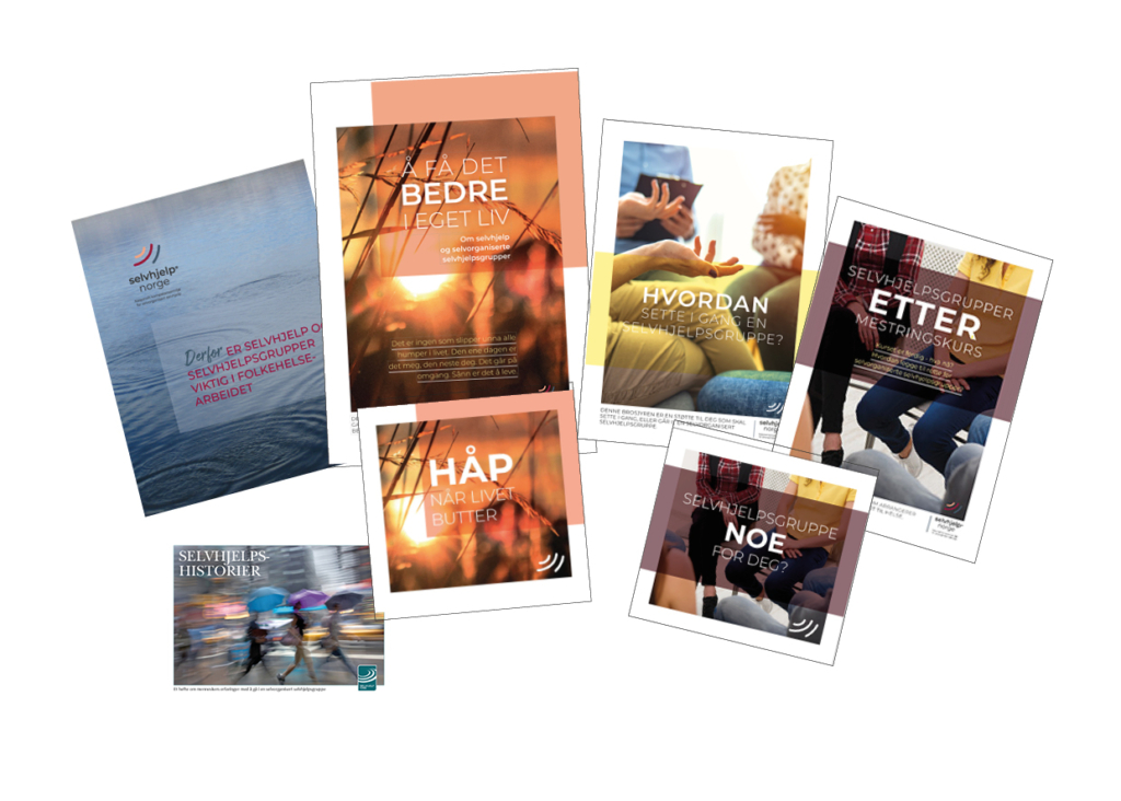 Nye og oppdaterte brosjyrer - Selvhjelp Norge